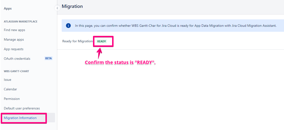 How to migrate WBS Gantt-Chart from Server / Data Center to Cloud