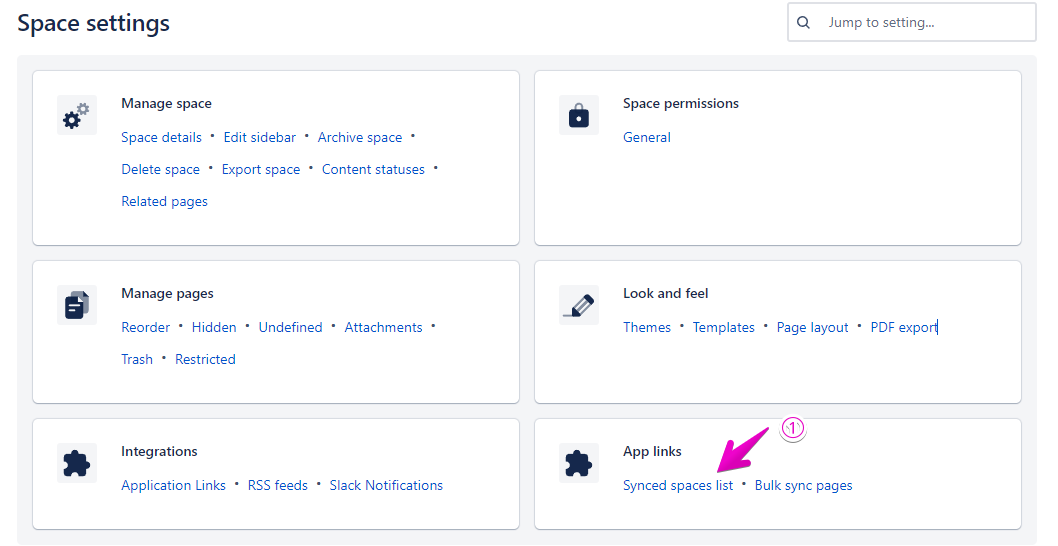 Configure bulk sync settings