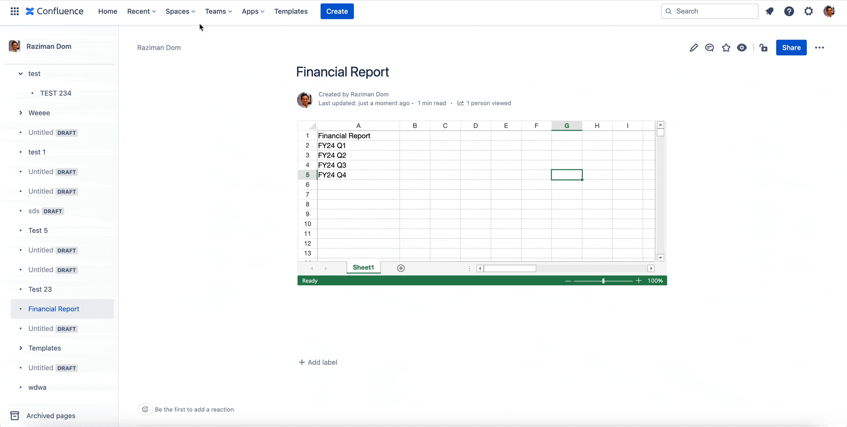 Download and Upload Tables